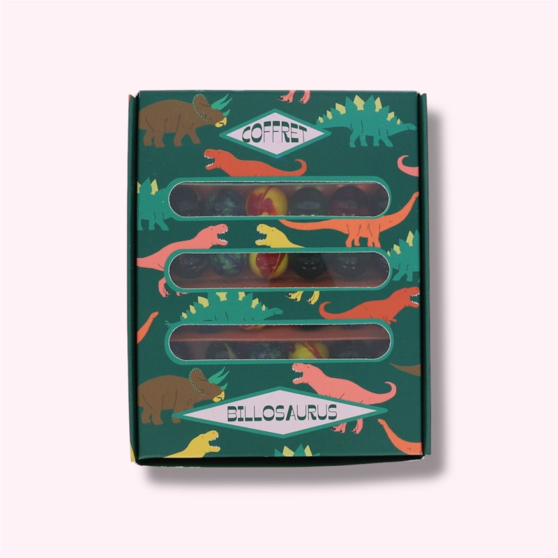 Jeu de billes coffret Billosaurus | Les Ricamouches